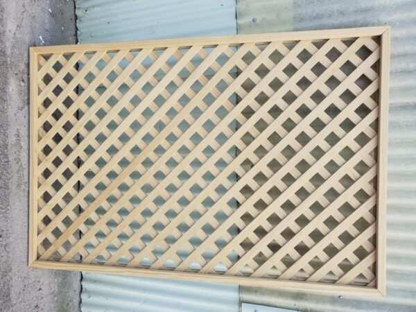 Trellis Diagonal Framed 1800W X 1200H New | Musgroves Ltd