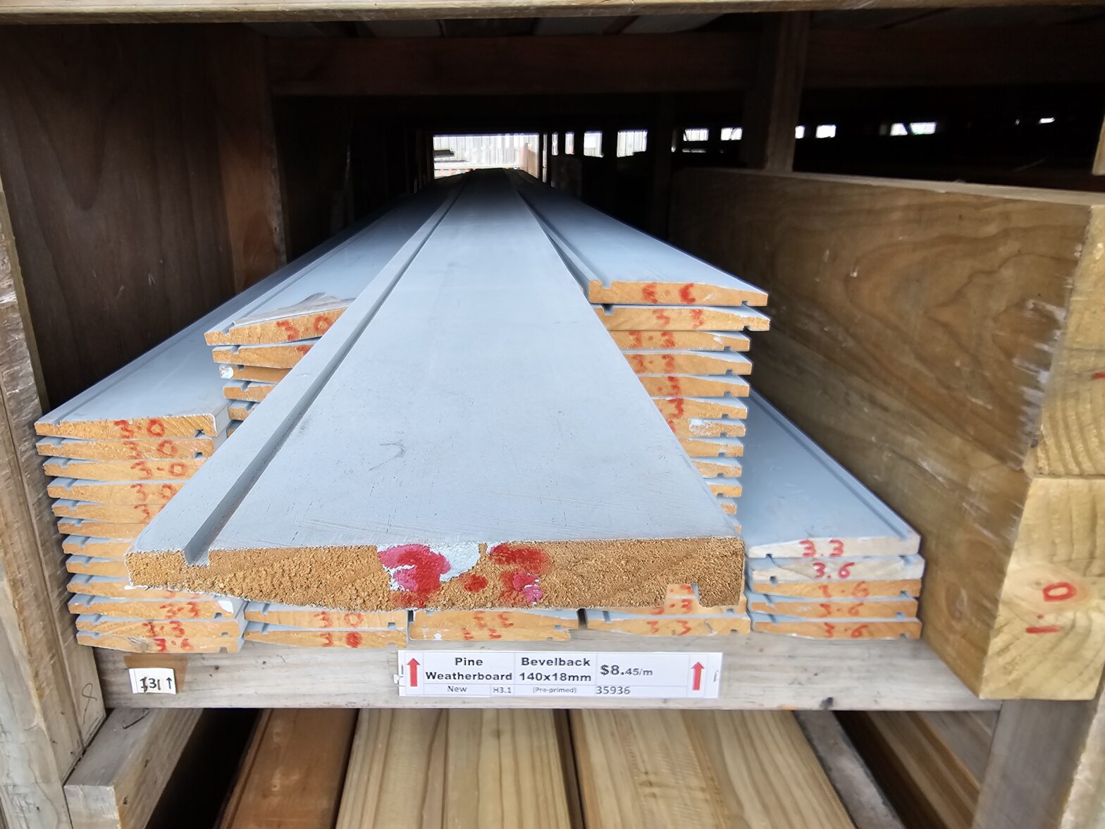 Weather Boards H3.2 140x22 and 140x18mm | Musgroves Ltd