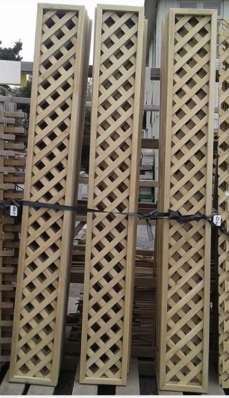 Trellis Diagonal Framed 2400W X 300H New | Musgroves Ltd