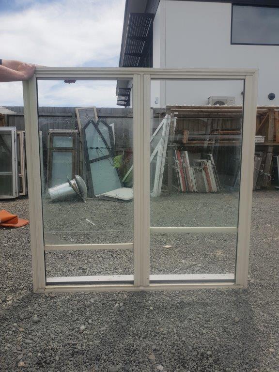 Cream Aluminium Sliding Window Single Glazed | Musgroves Ltd