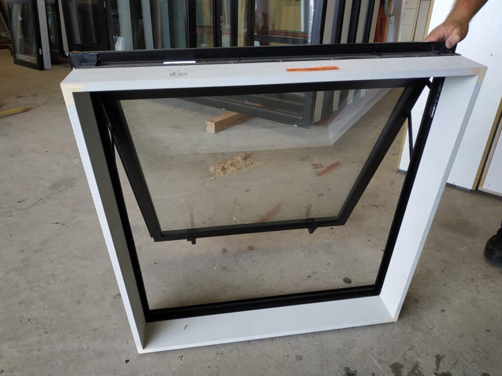 Ebony NEW Window 900x900 Double Glazed | Musgroves Ltd
