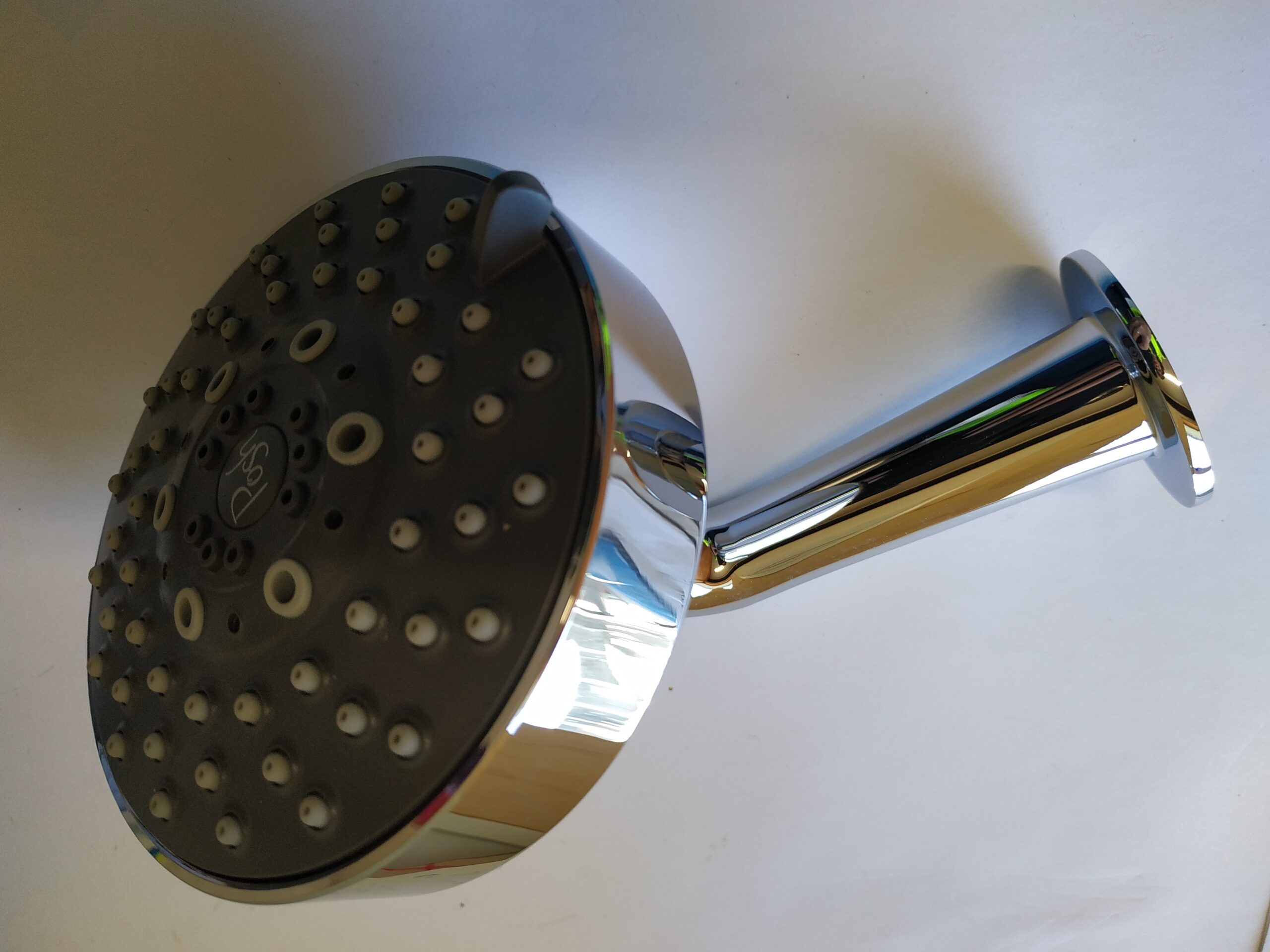 Chrome-shower-rose-15mm-5-settings-with-arm