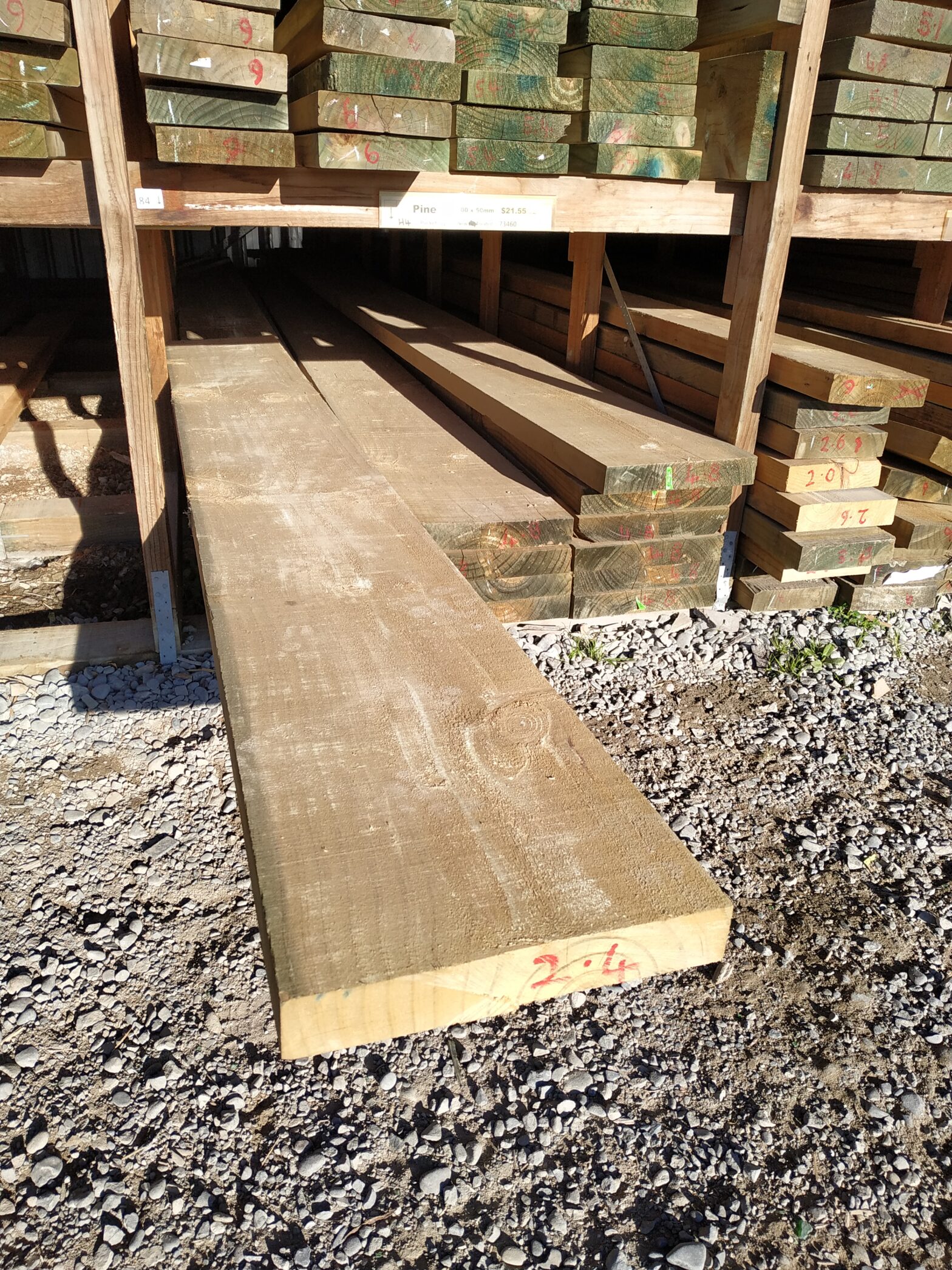 Pine 300x50mm Treated H3.2/H4 Timber - Musgroves in Christchurch