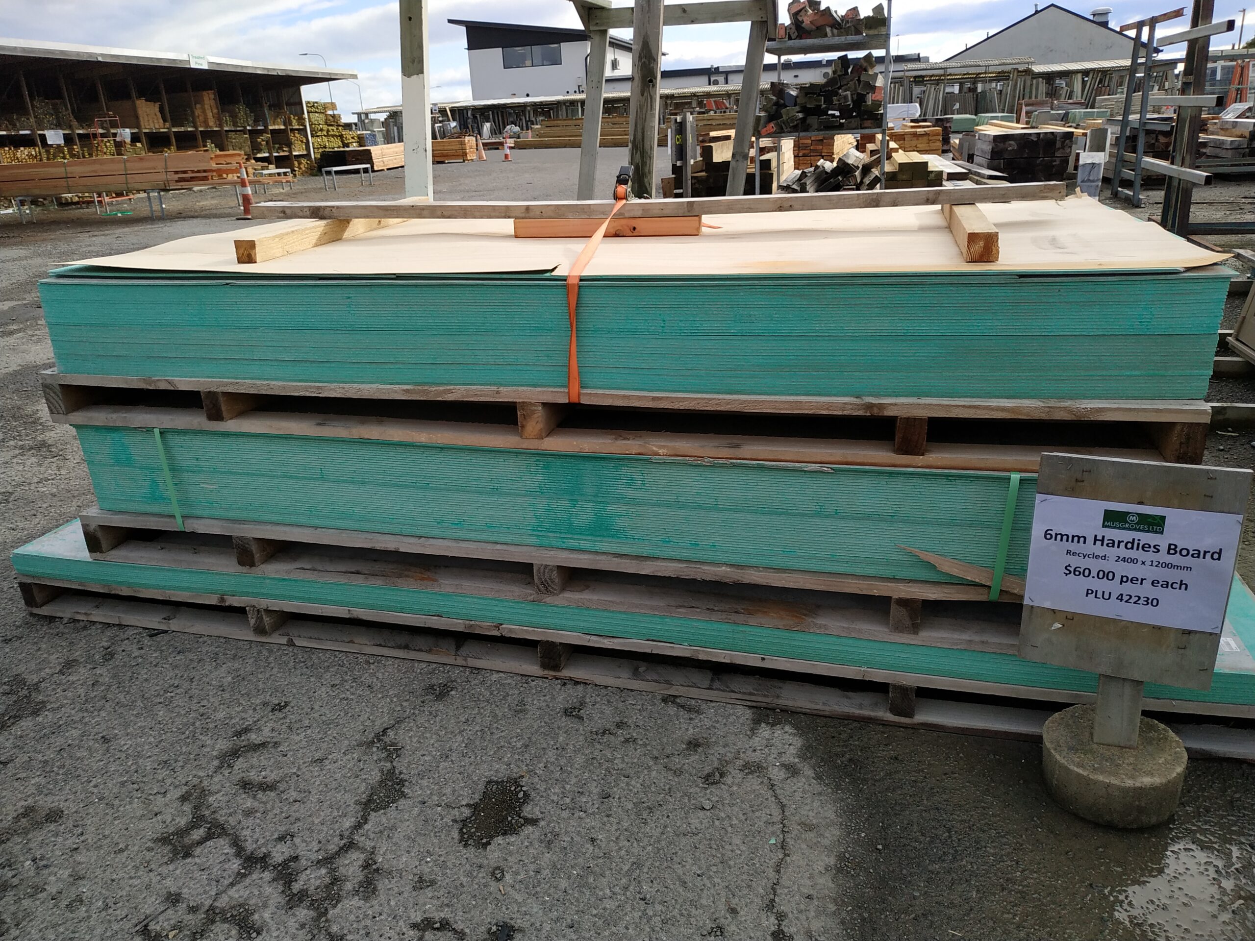Hardie Board 6mm 2400x1200 ONLINE | Musgroves Ltd