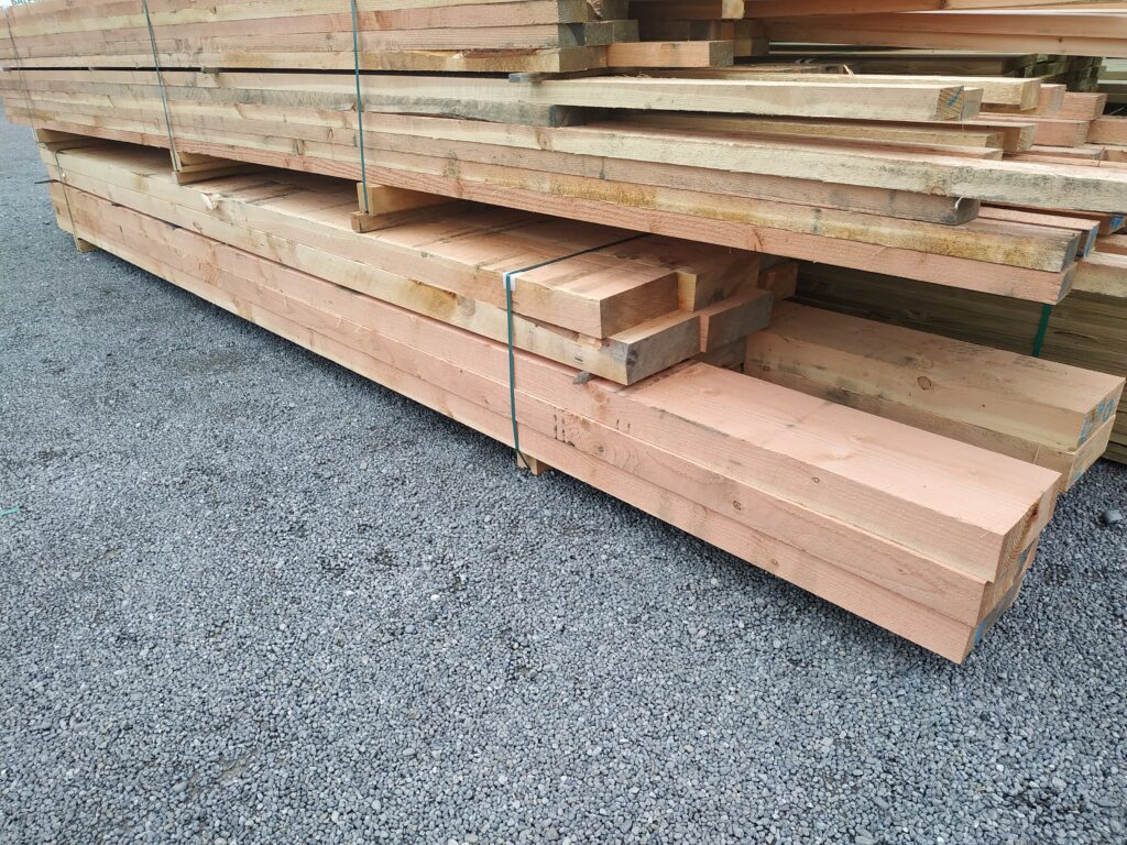 New Zealand Oregon 300x100mm Roughsawn Timber