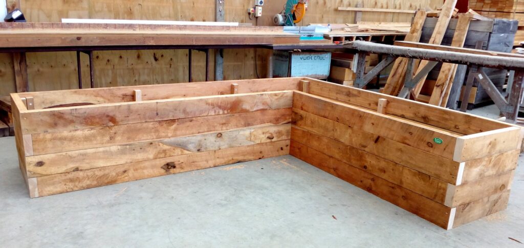 Custom-shaped planters - Musgroves in Christchurch