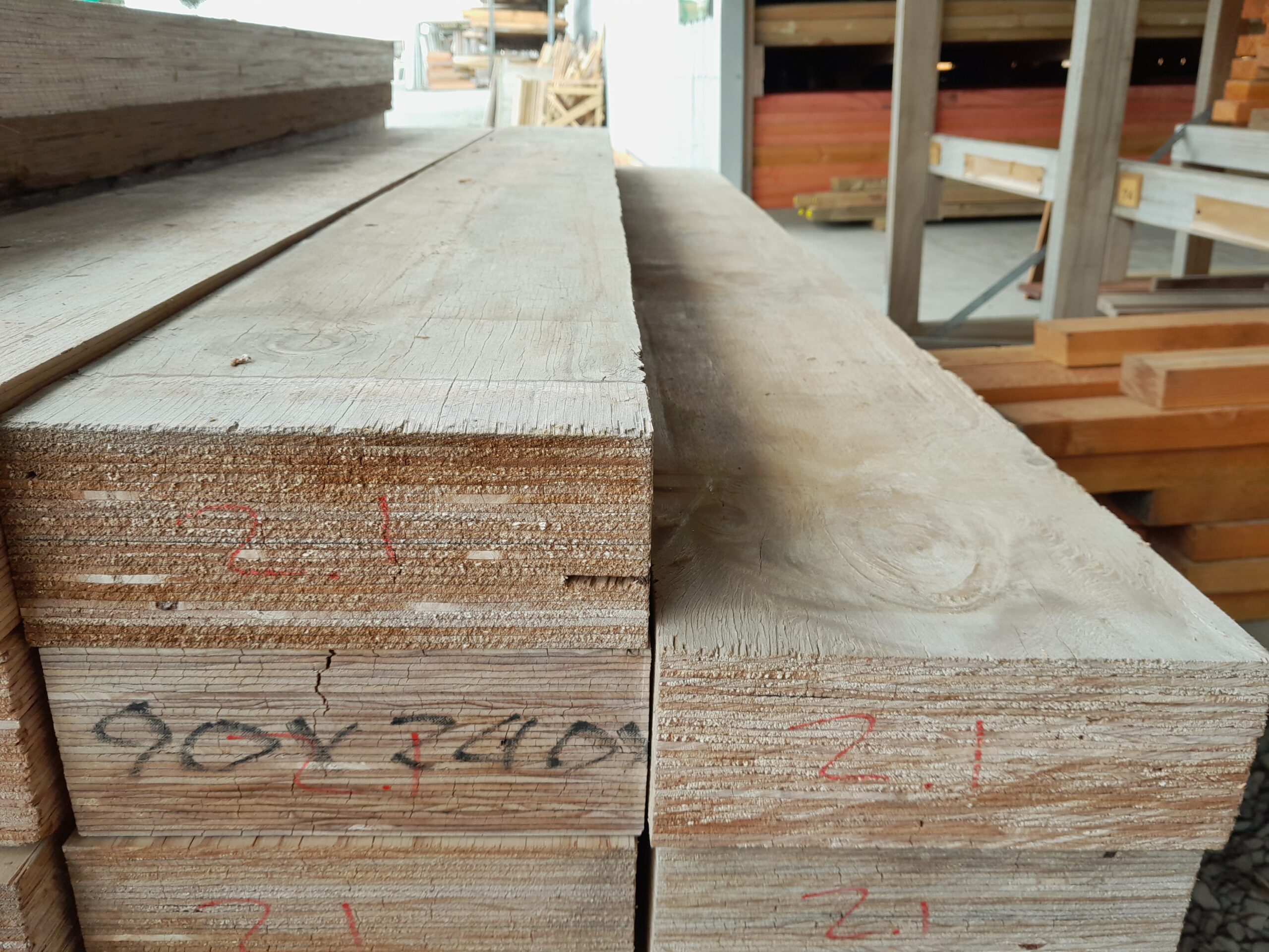 Recycled LVL Beam 240x90mm | Musgroves Ltd
