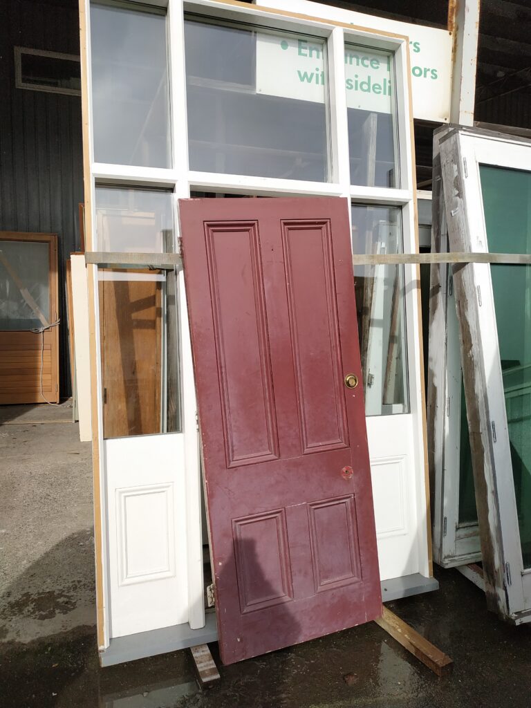 External Cedar 4 Panel Double Glazed Door | Musgroves Ltd