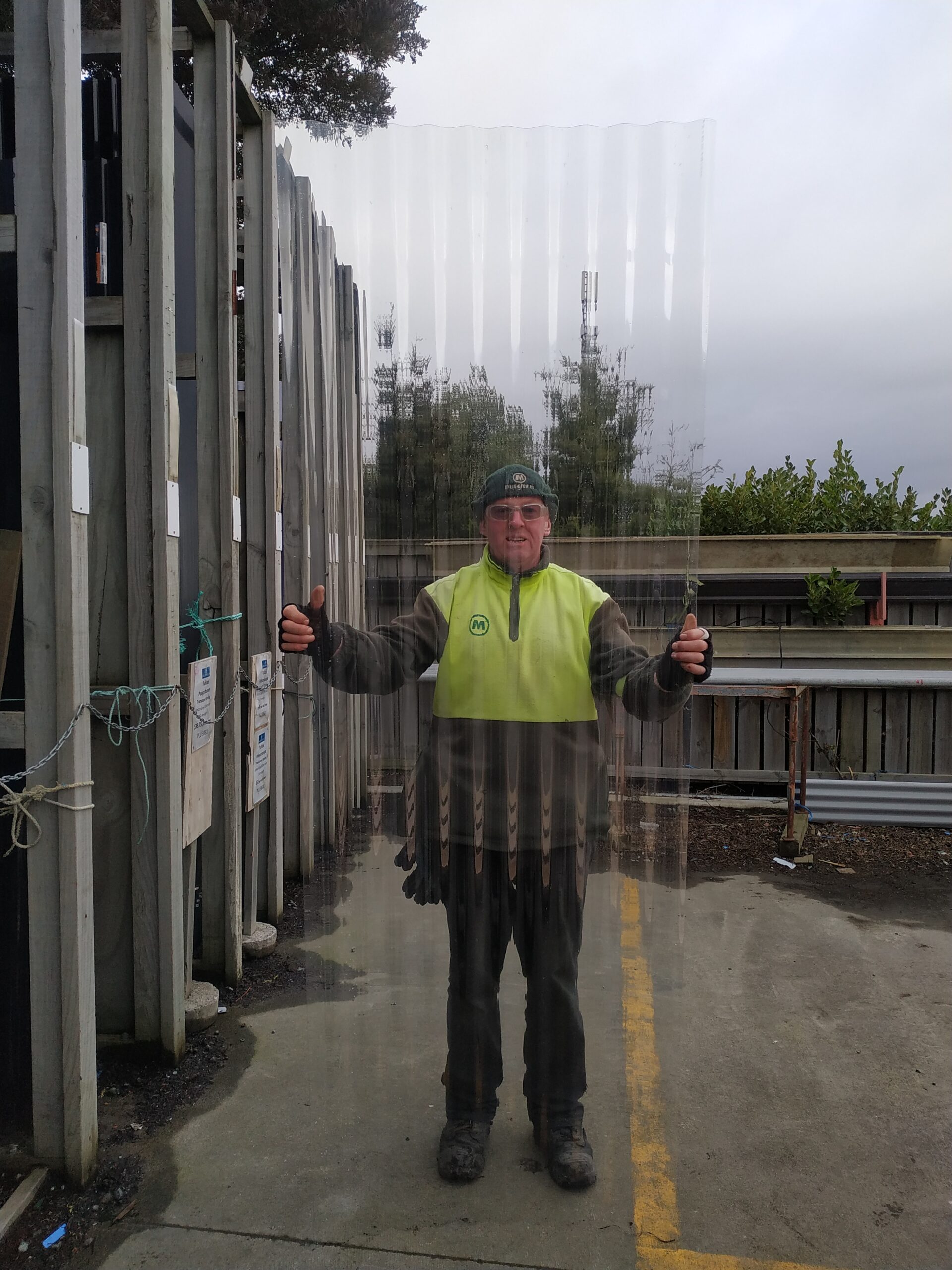 NEW Polycarbonate Corrugated Sunline CLEAR | Musgroves Ltd