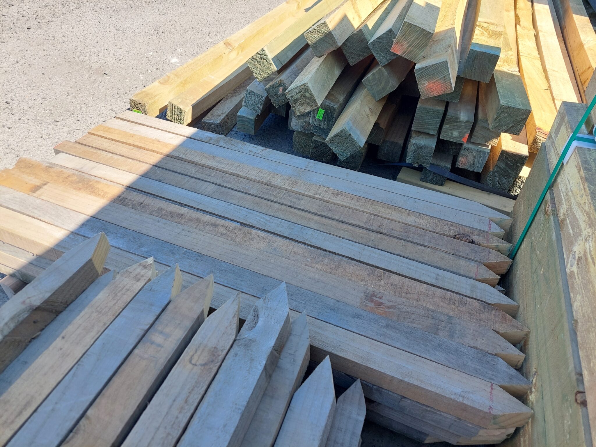 Pine Garden Stake NEW 50x40mm 1200mm Long | Musgroves Ltd