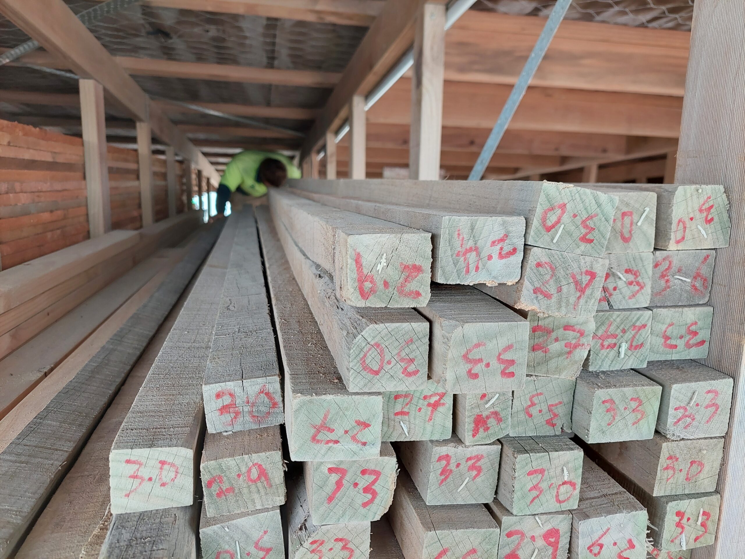 Pine 50x40mm H3.2 Roughsawn Timber SPECIAL | Musgroves Ltd