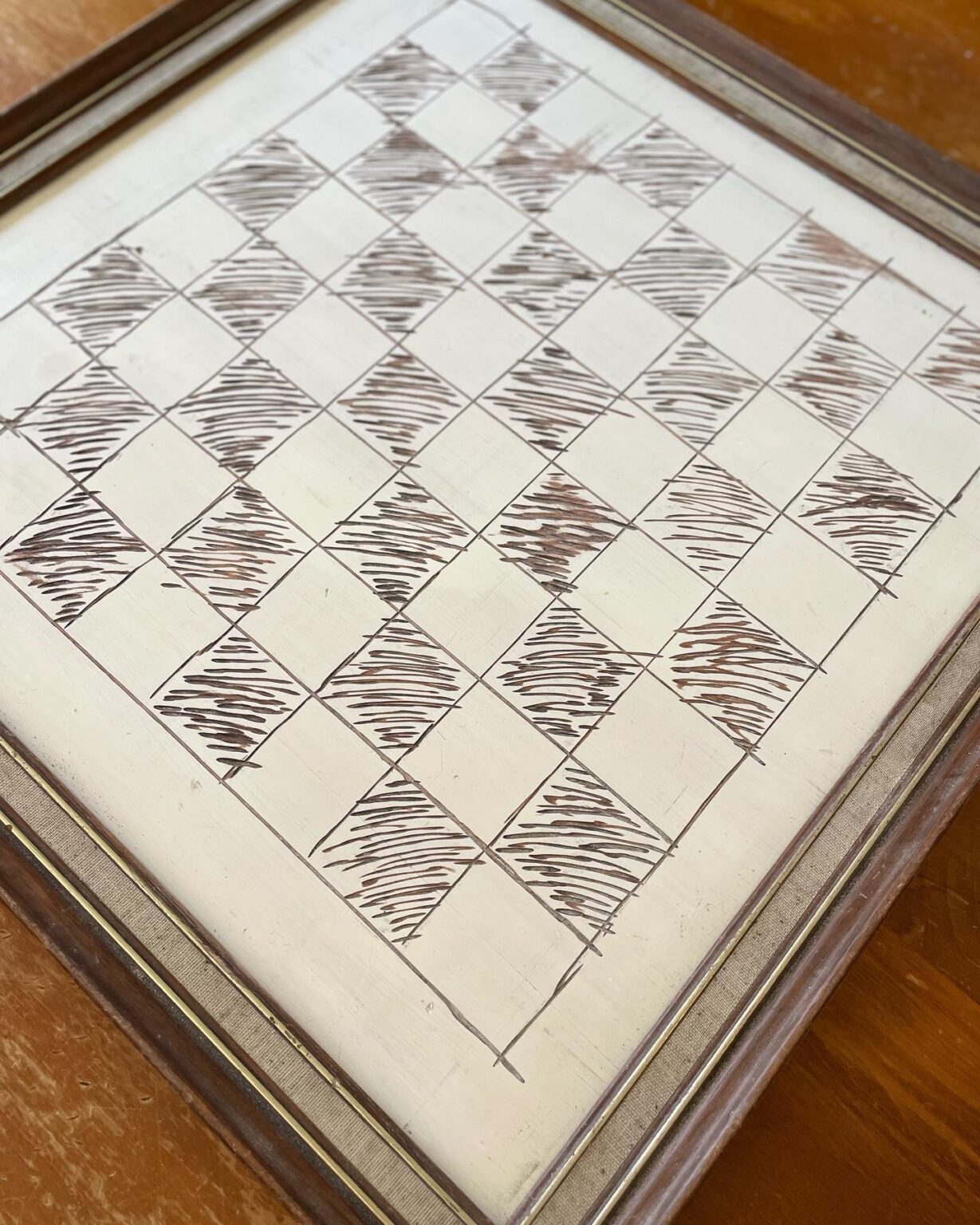 Recycled Timber Chess Board - Musgroves in Christchurch