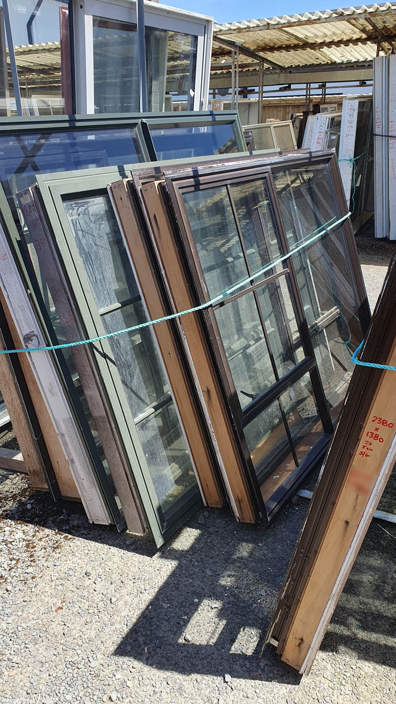 Aluminium Windows in Christchurch - Recycled & Secondhand Windows ...