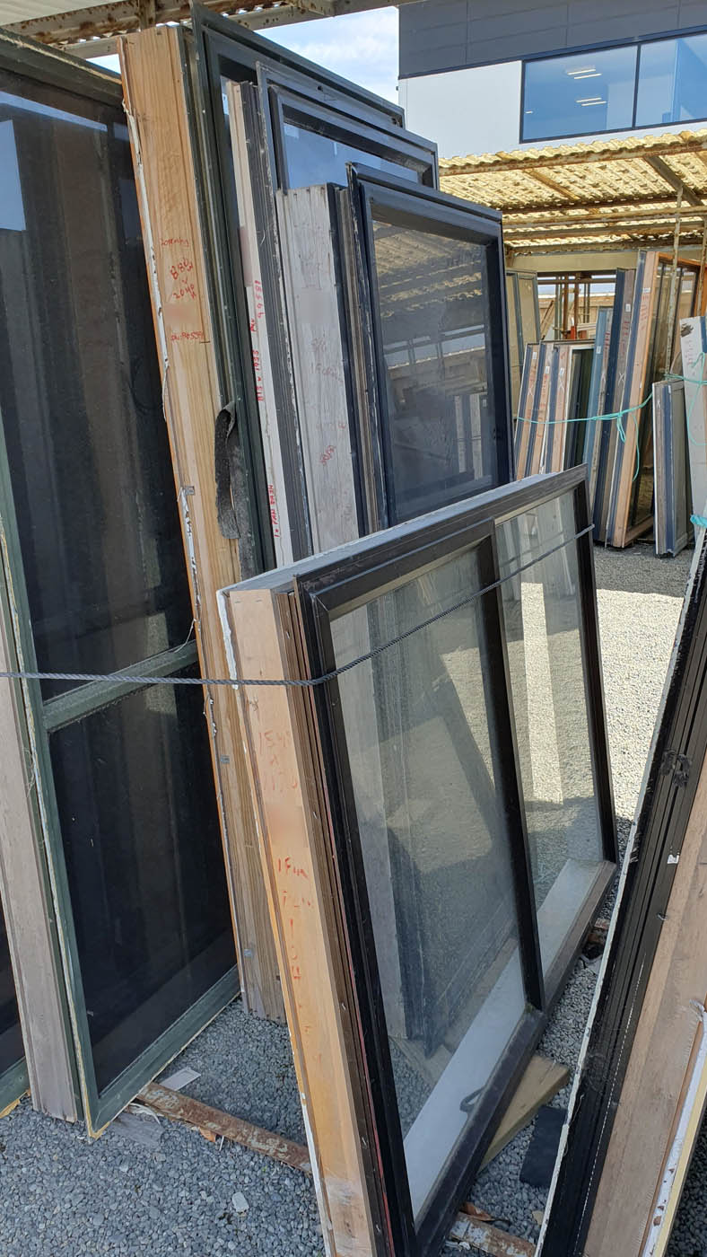 Aluminium Windows in Christchurch - Recycled & Secondhand Windows ...