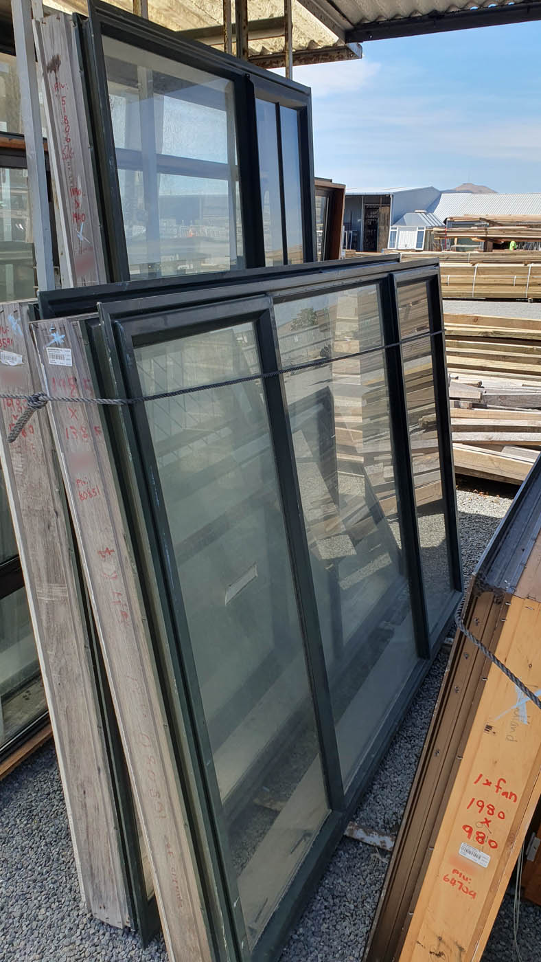 Aluminium Windows in Christchurch - Recycled & Secondhand Windows ...