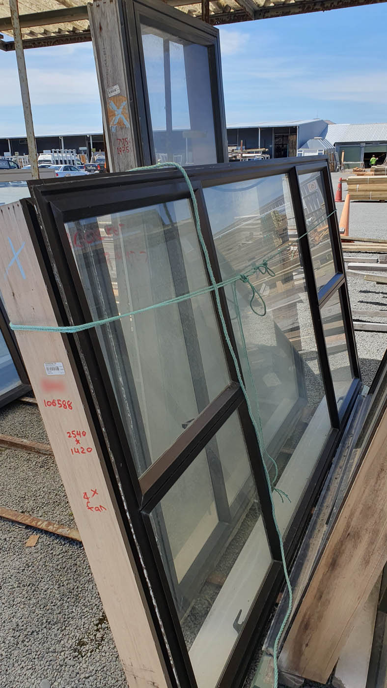Aluminium Windows in Christchurch - Recycled & Secondhand Windows ...
