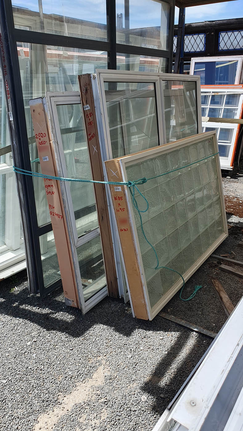 Aluminium Windows in Christchurch - Recycled & Secondhand Windows ...