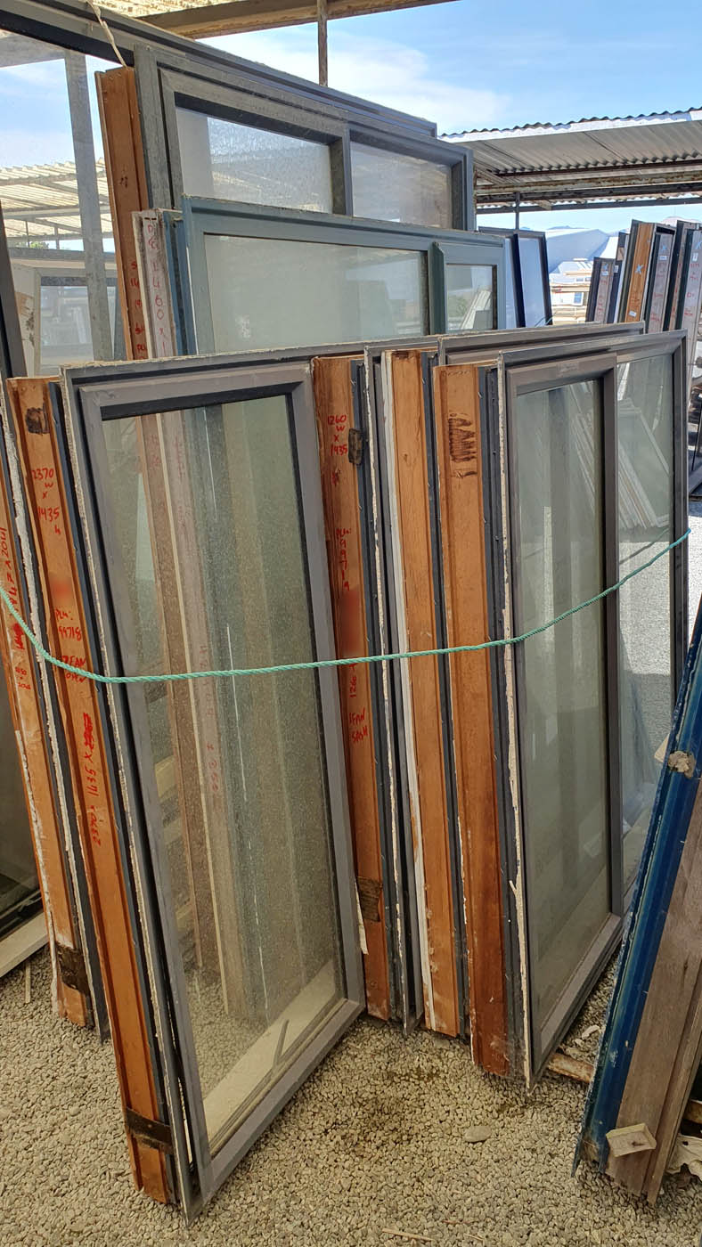 Aluminium Windows in Christchurch - Recycled & Secondhand Windows ...
