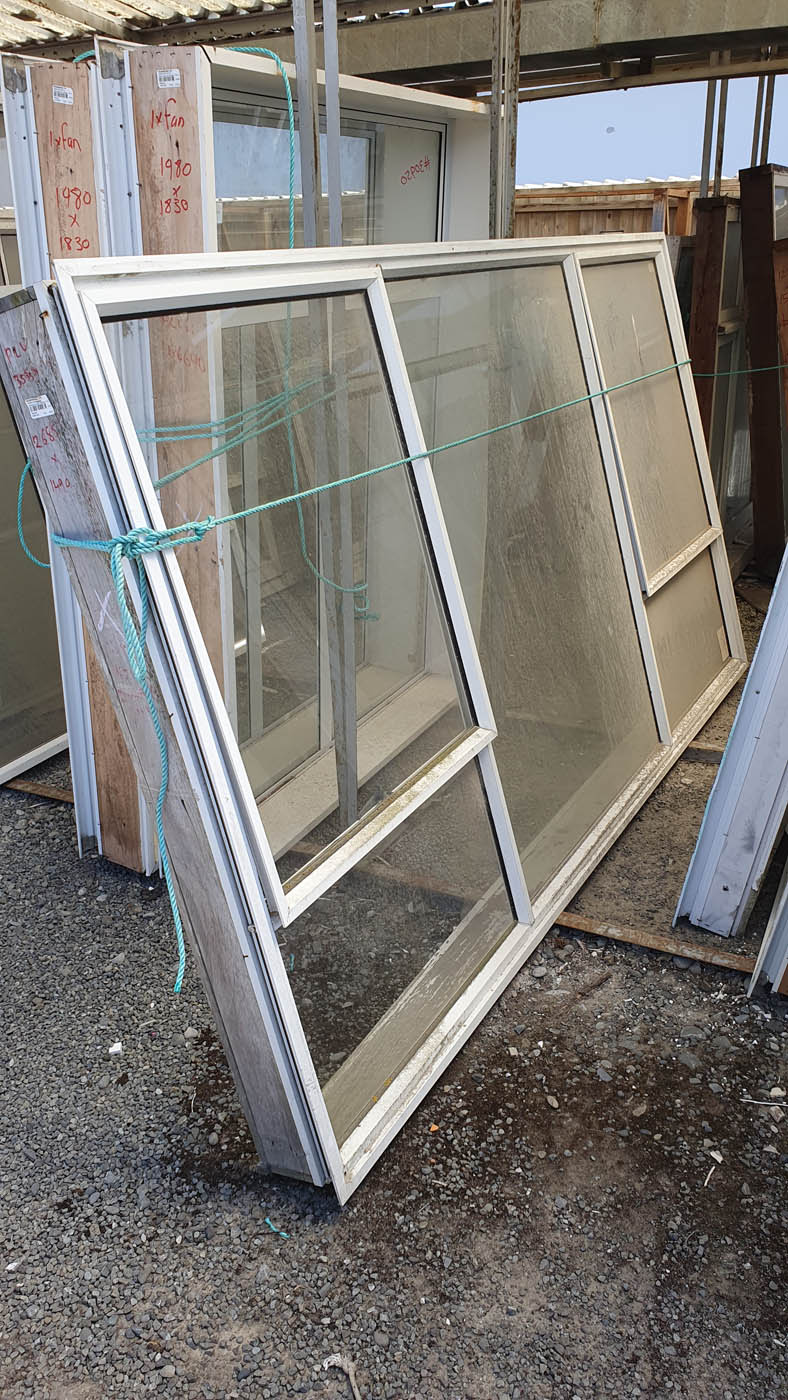 Aluminium Windows in Christchurch - Recycled & Secondhand Windows ...
