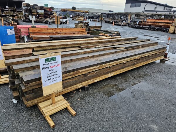 Pine 150x40mm & 150x50mm Timber Special | Musgroves Ltd