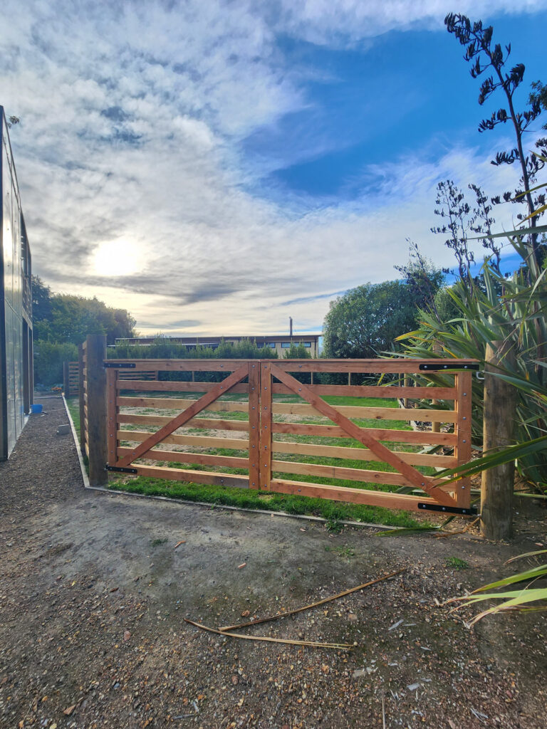 Customer Project: Gates from NZ Oregon - Musgroves in Christchurch