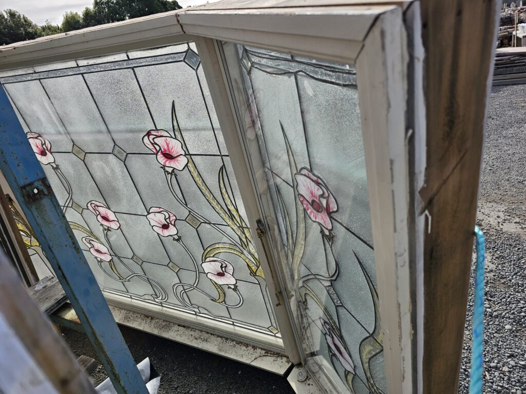Coloured D/G Leadlight Bay Window | Musgroves Ltd
