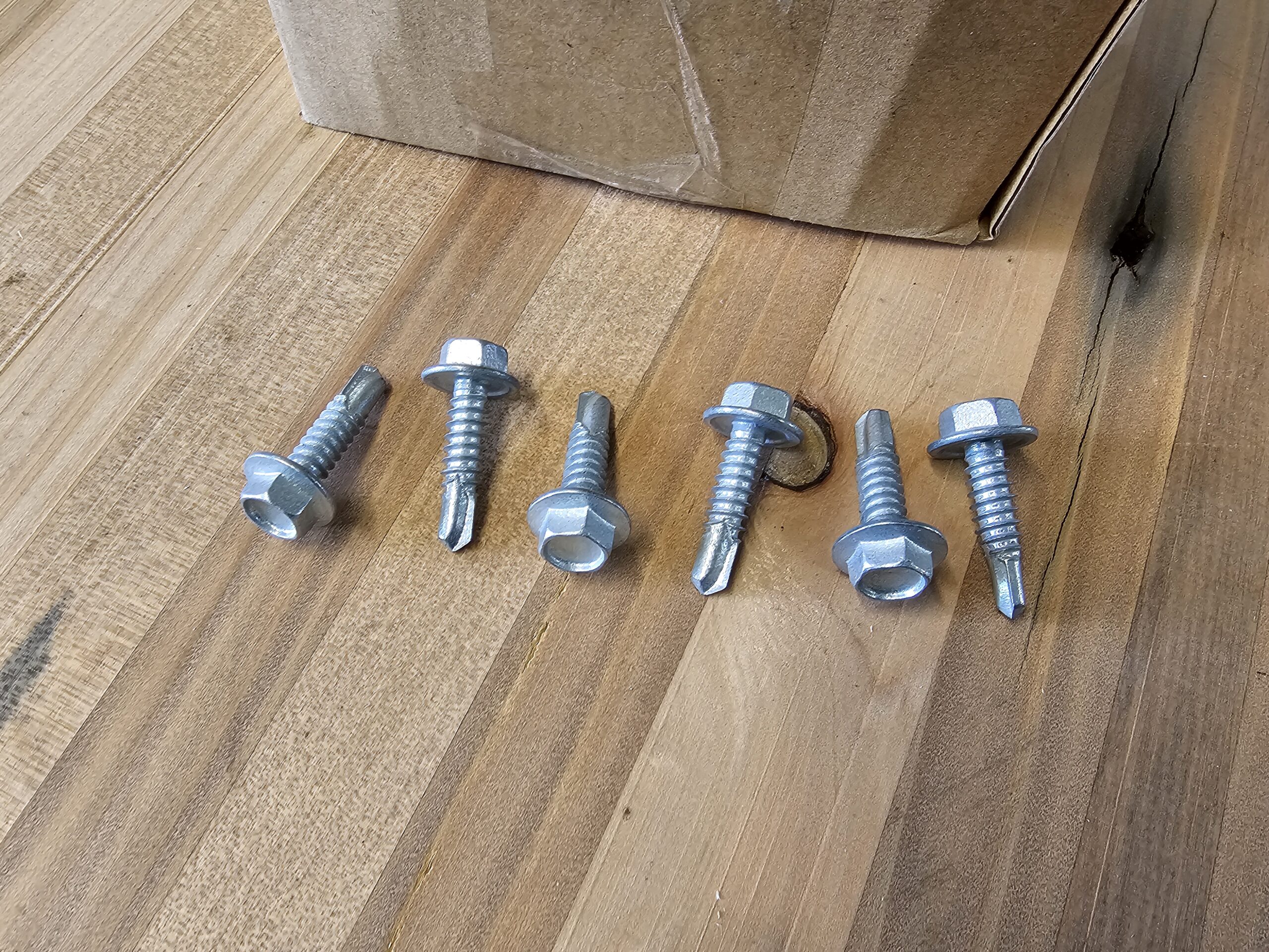 NEW 25mm TEK Self Drilling Screw Box of 500 | Musgroves Ltd