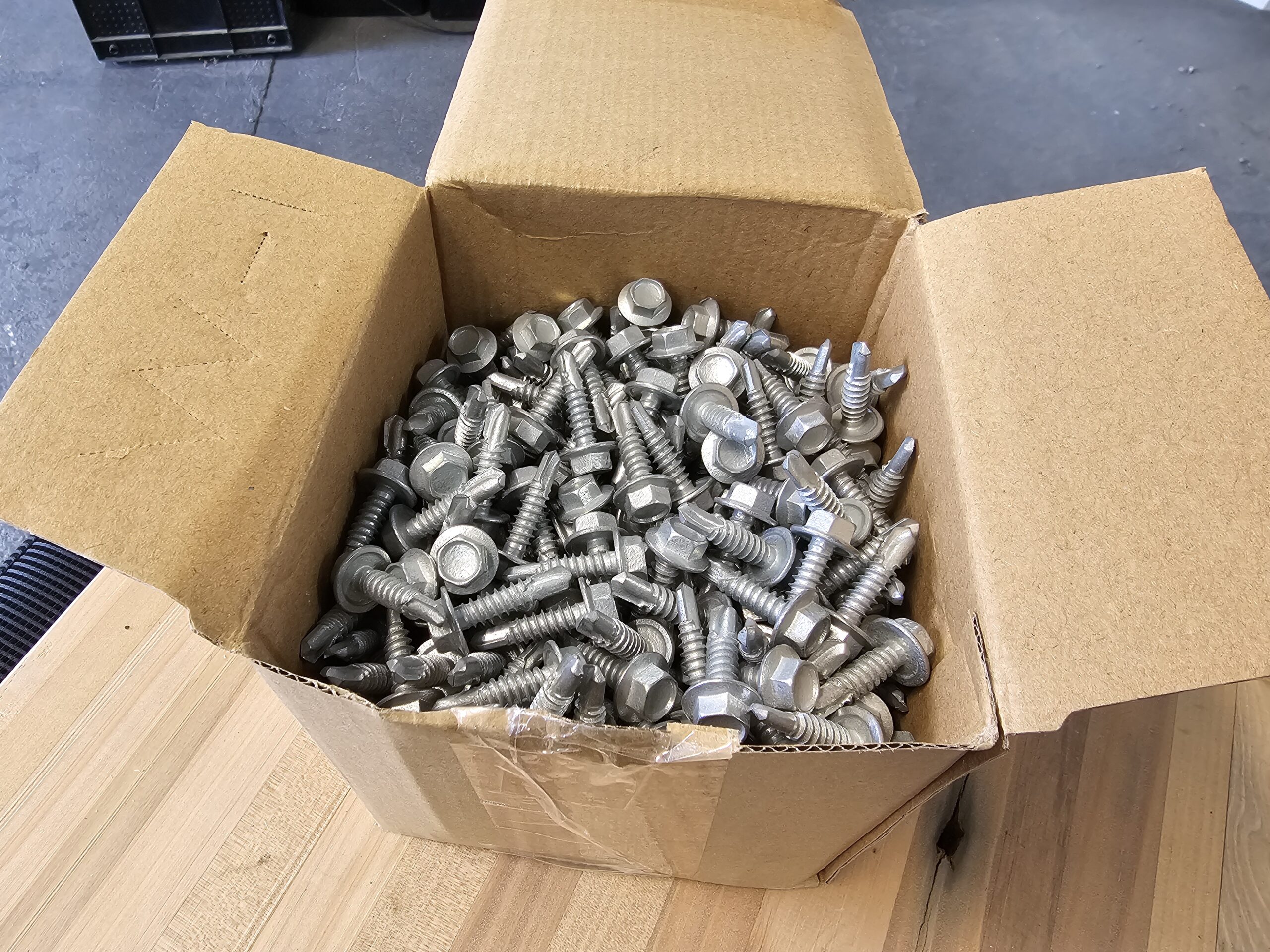 NEW 25mm TEK Self Drilling Screw Box of 500 | Musgroves Ltd