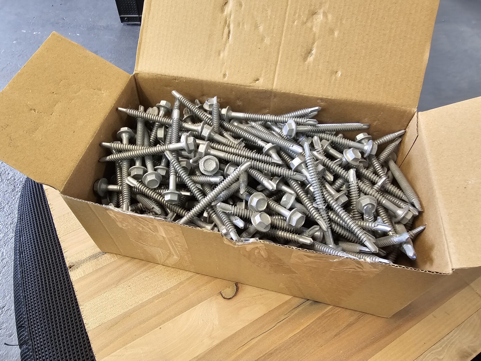 NEW 75mm TEK Self Drilling Screw BOX OF 250 | Musgroves Ltd