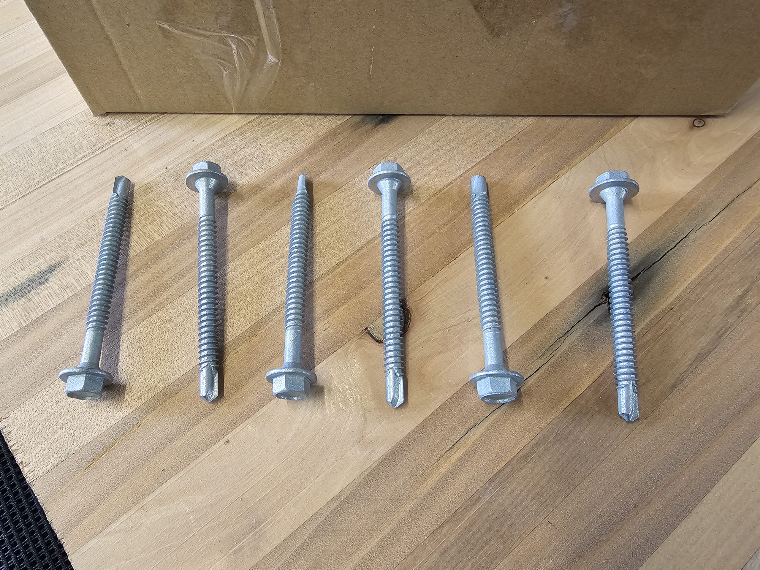NEW 75mm TEK Self Drilling Screw BOX OF 250 | Musgroves Ltd