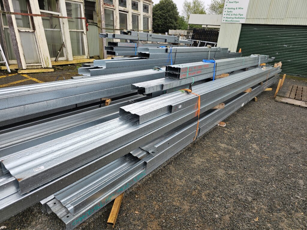 Galvanised Steel Purlins | Musgroves Ltd