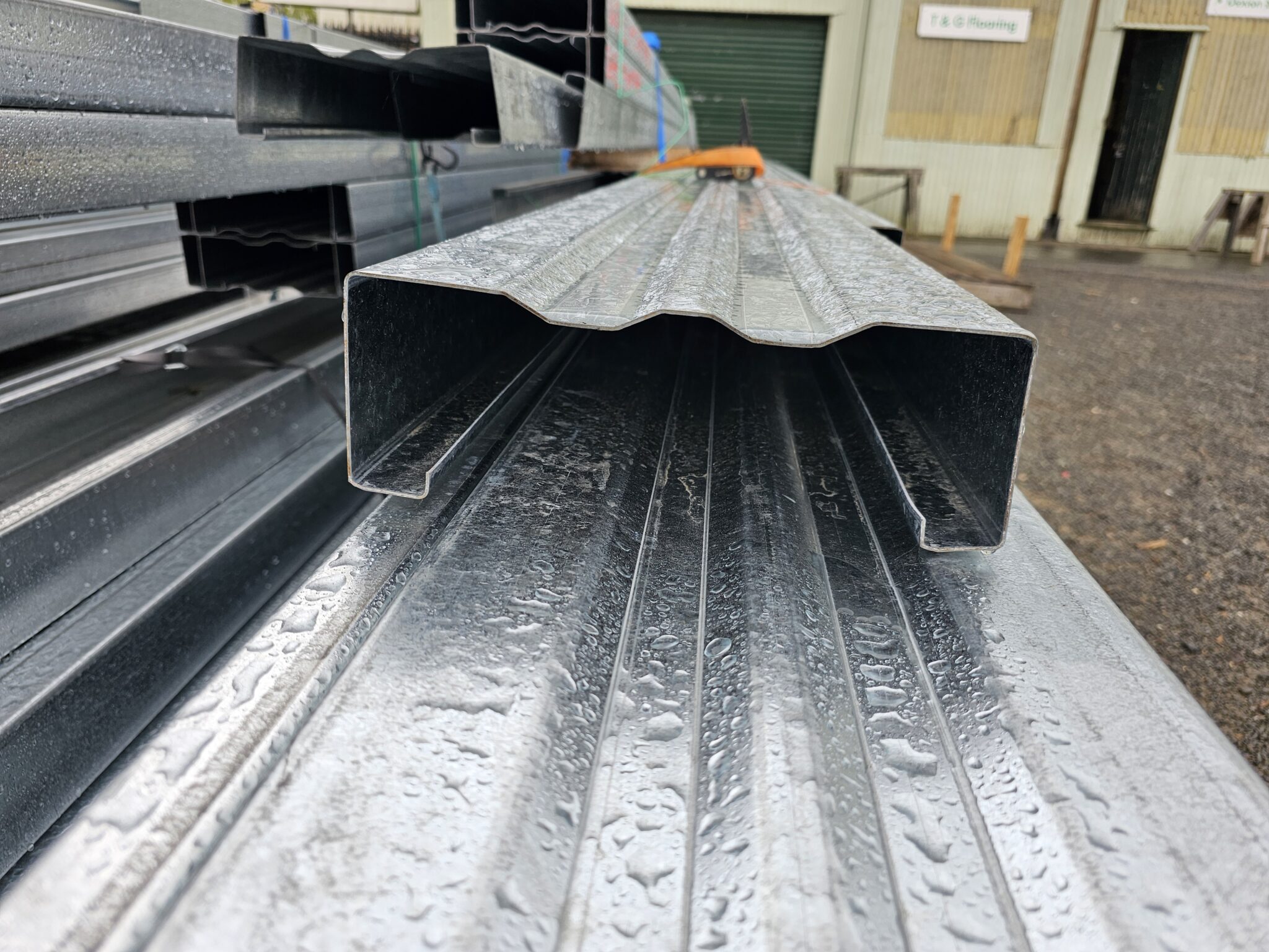 Galvanised Steel Purlins | Musgroves Ltd