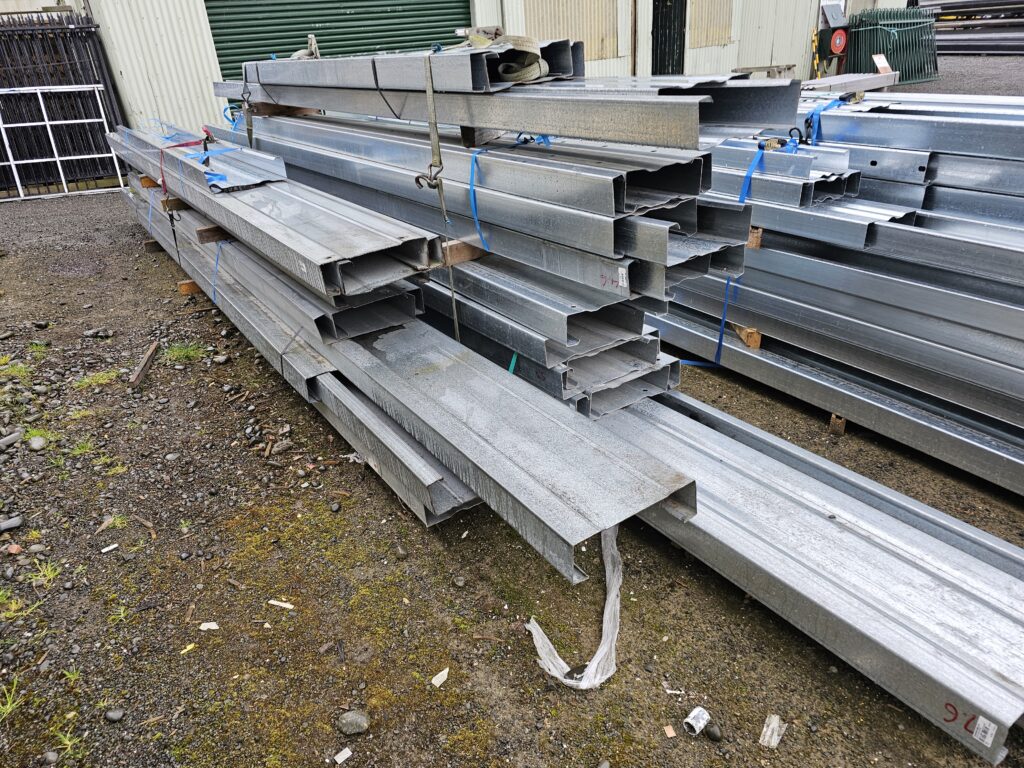 Galvanised Steel Purlins | Musgroves Ltd