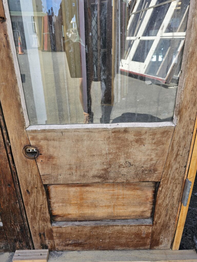 External Cedar French Door - 1 Pane + 1 Panel | Musgroves Ltd