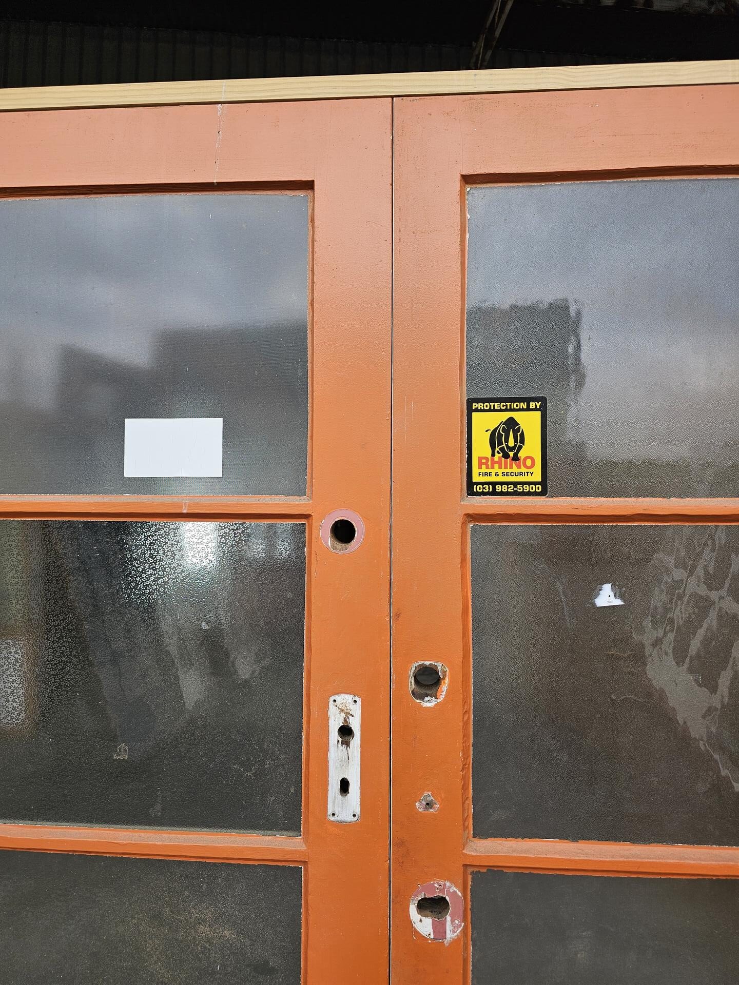 Ext Cedar 4 Pane French Door - 1660x2045mm | Musgroves Ltd