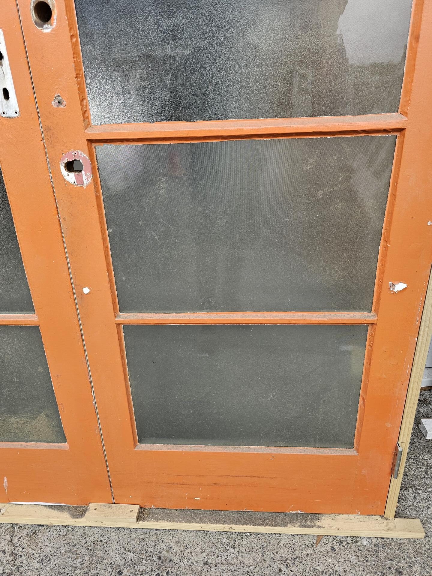 Ext Cedar 4 Pane French Door - 1660x2045mm | Musgroves Ltd