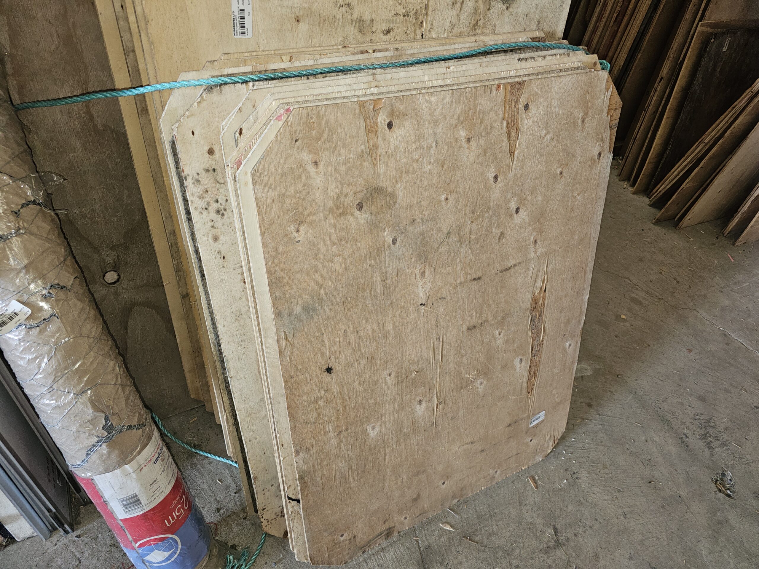 Recycled 9mm Untreated Ply Various Small Sizes | Musgroves Ltd