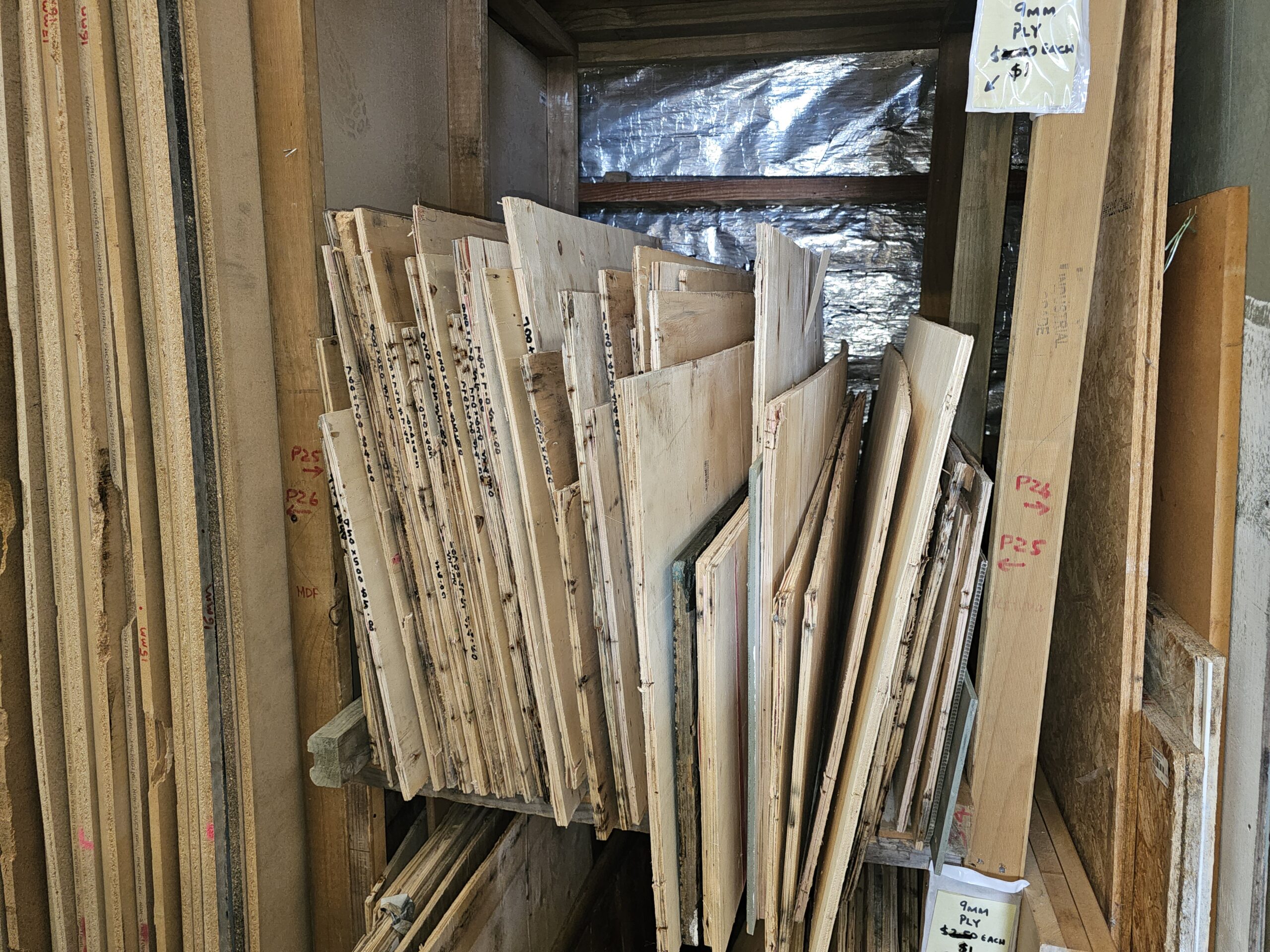 Recycled 9mm Untreated Ply Various Small Sizes | Musgroves Ltd