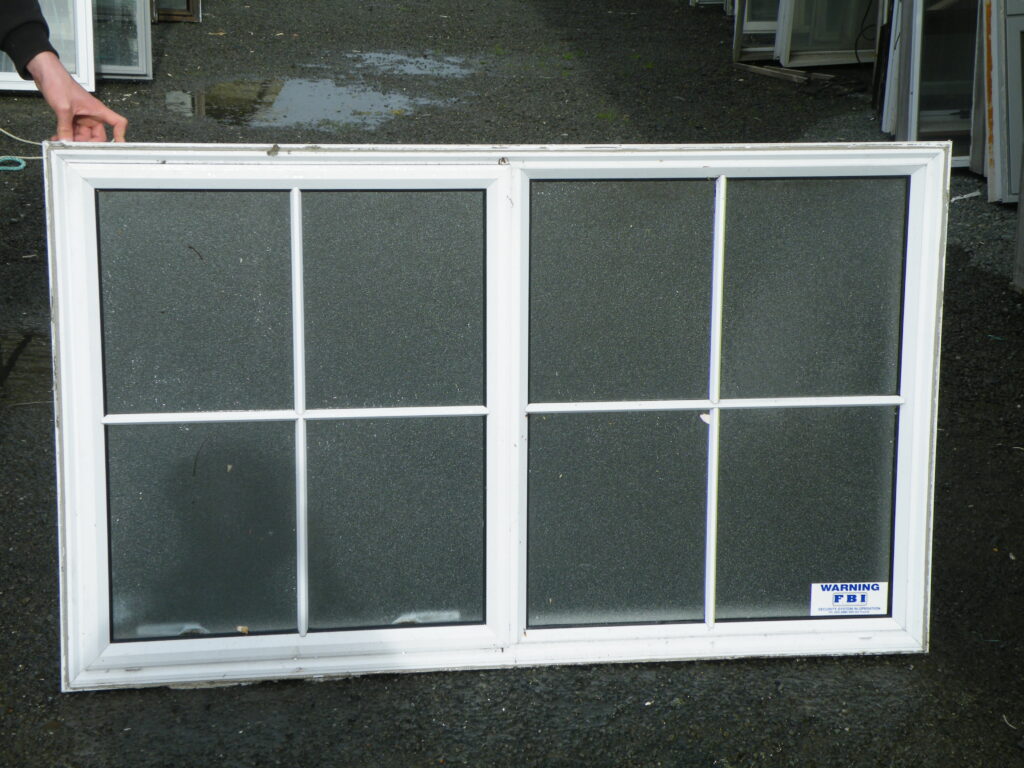 White Aluminium Colonial Window | Musgroves Ltd