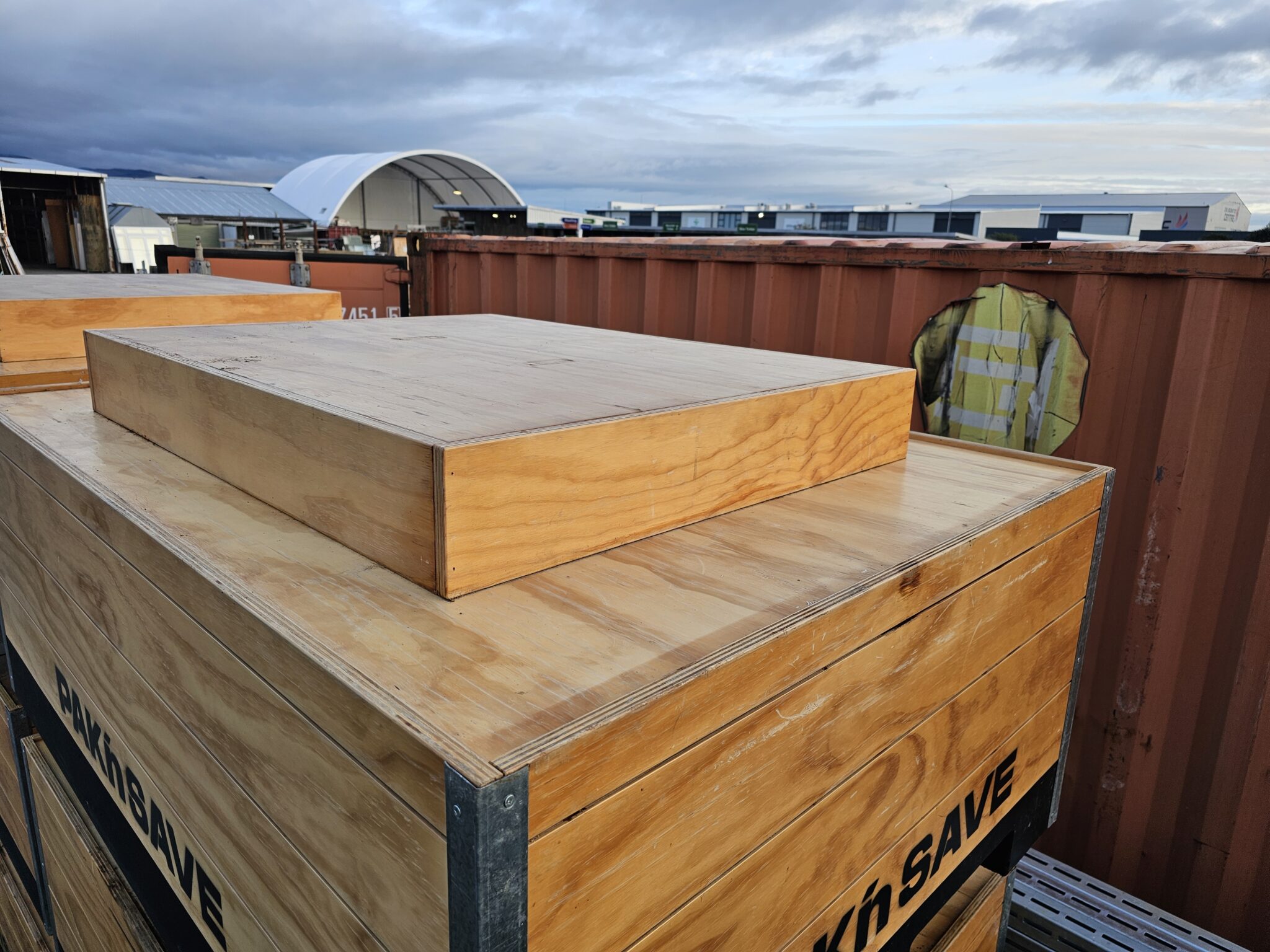 Recycled Timber Display Box | Musgroves Ltd