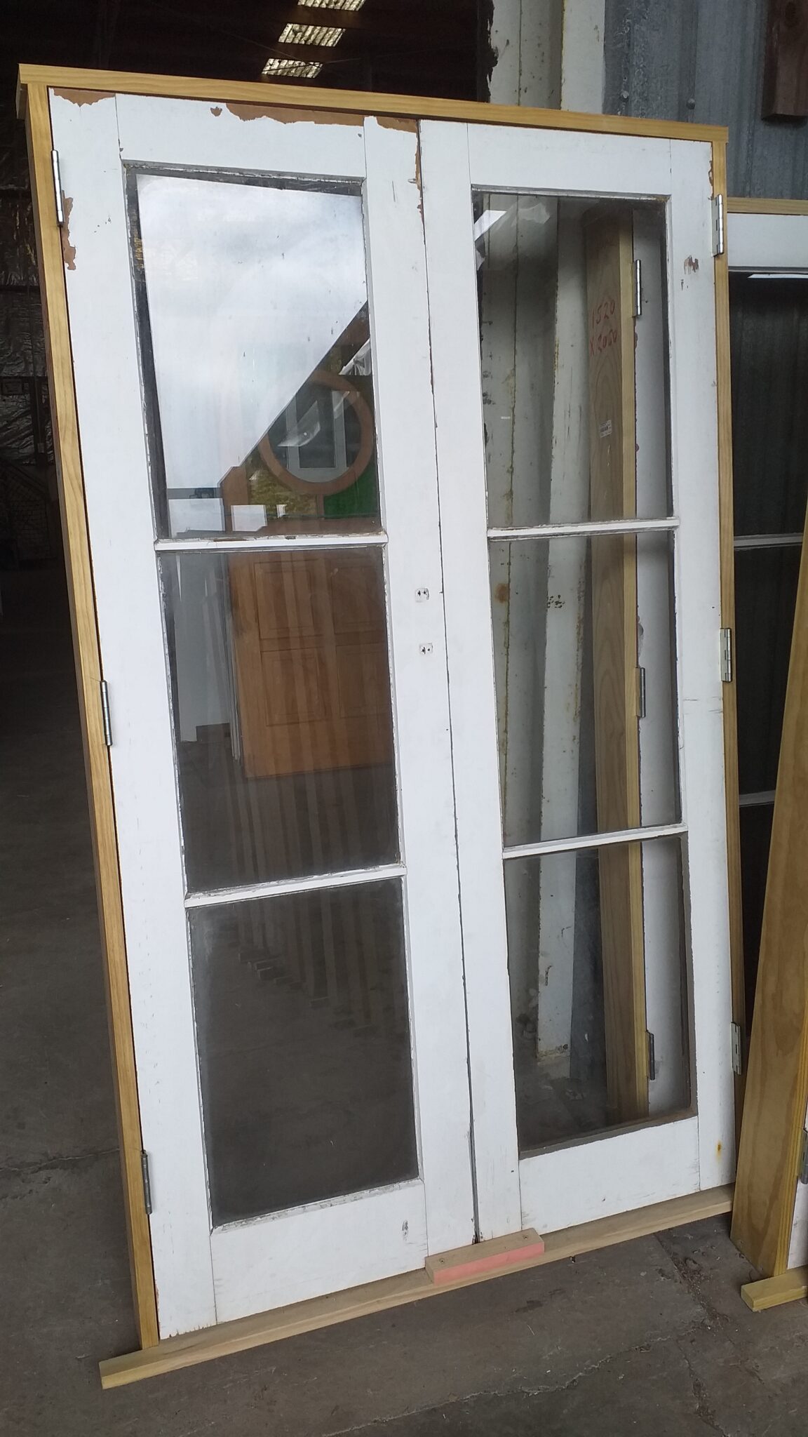 External Cedar / Painted 3 Pane French Door | Musgroves Ltd
