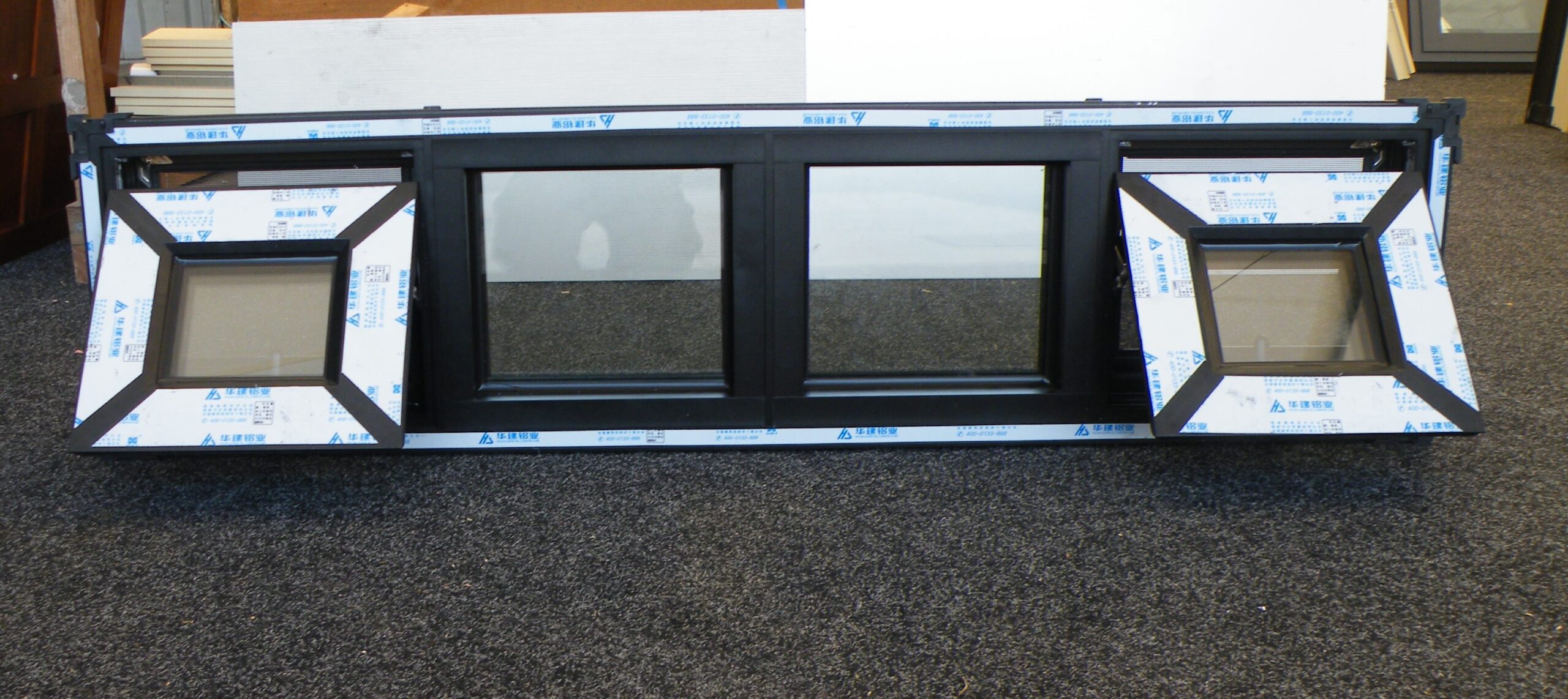 Ebony Triple Glazed Aluminium Window | Musgroves Ltd