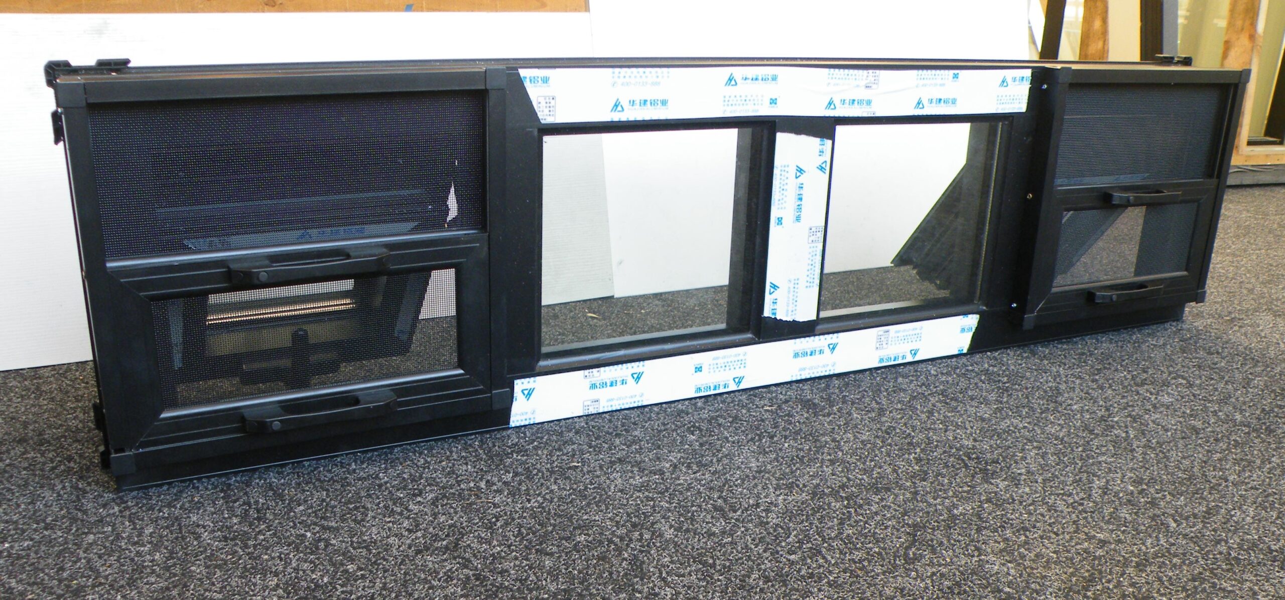 Ebony Triple Glazed Aluminium Window | Musgroves Ltd