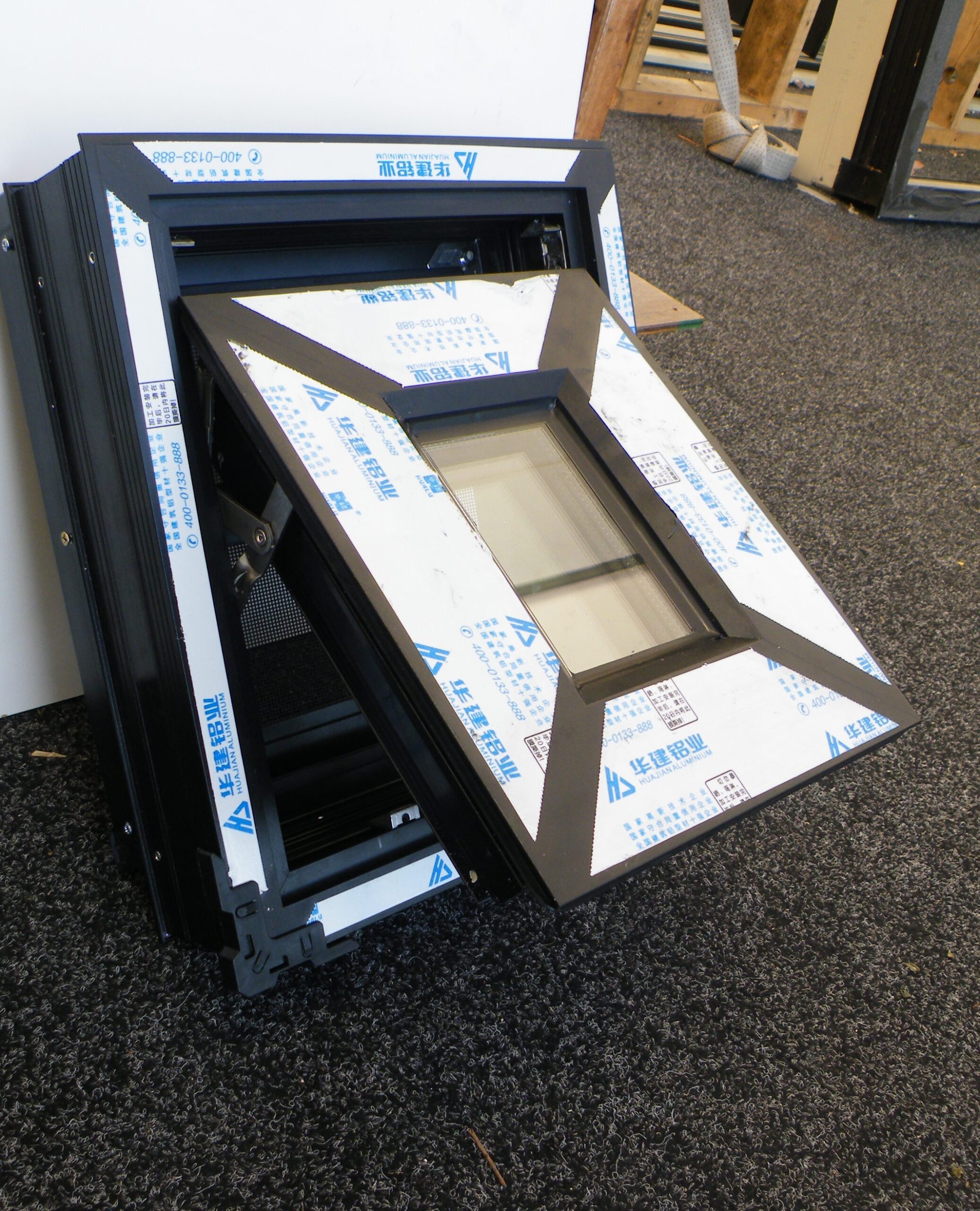 Ebony Triple Glazed Aluminium Window | Musgroves Ltd