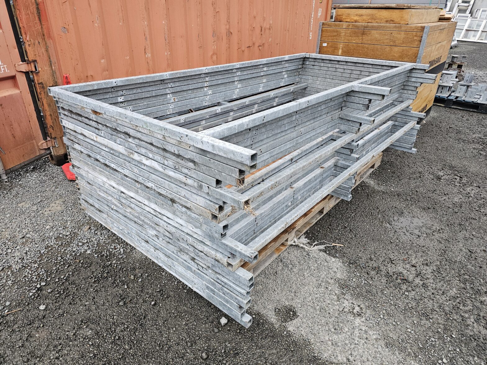 Galvanised RHS 40x40 Frame | Musgroves Ltd