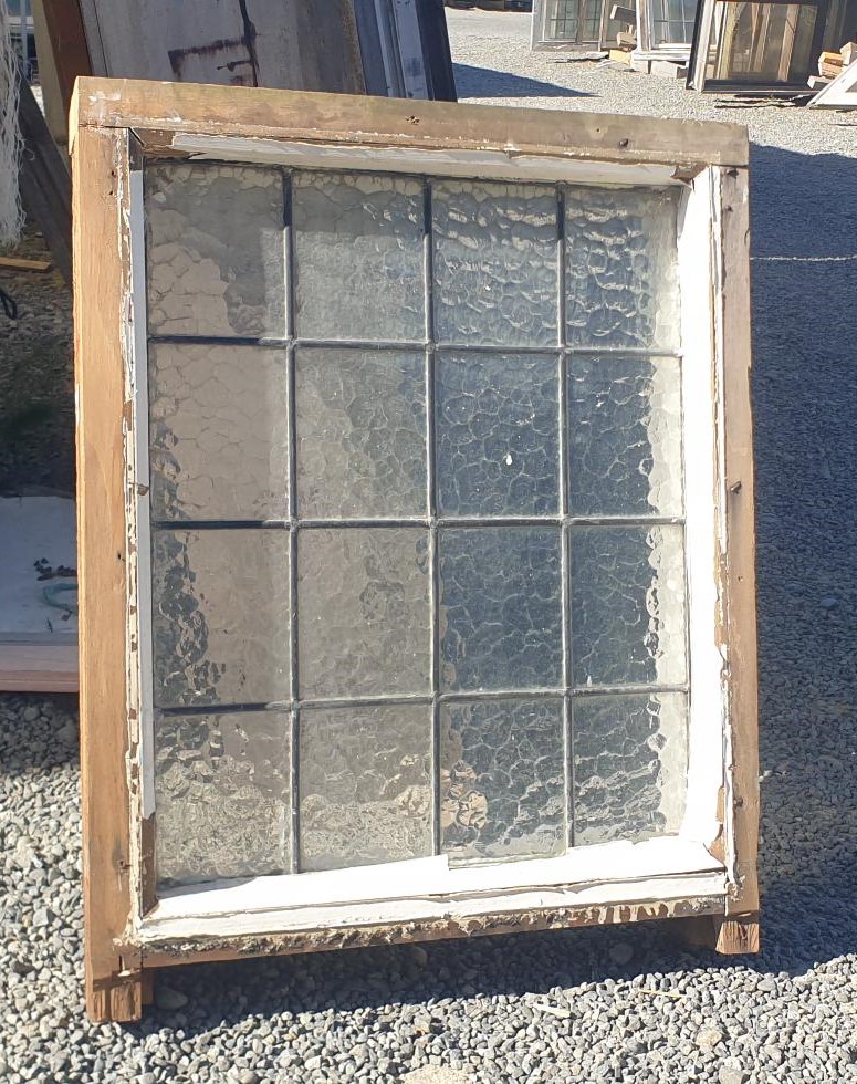 Wooden Leadlight Window (fixed) | Musgroves Ltd