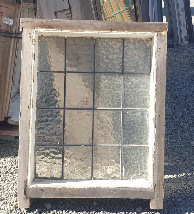 Wooden Leadlight Window (fixed) | Musgroves Ltd
