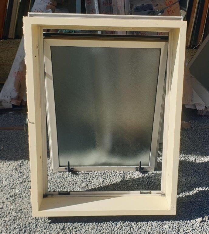 Cream Aluminium Window with 1 Fan Opening | Musgroves Ltd