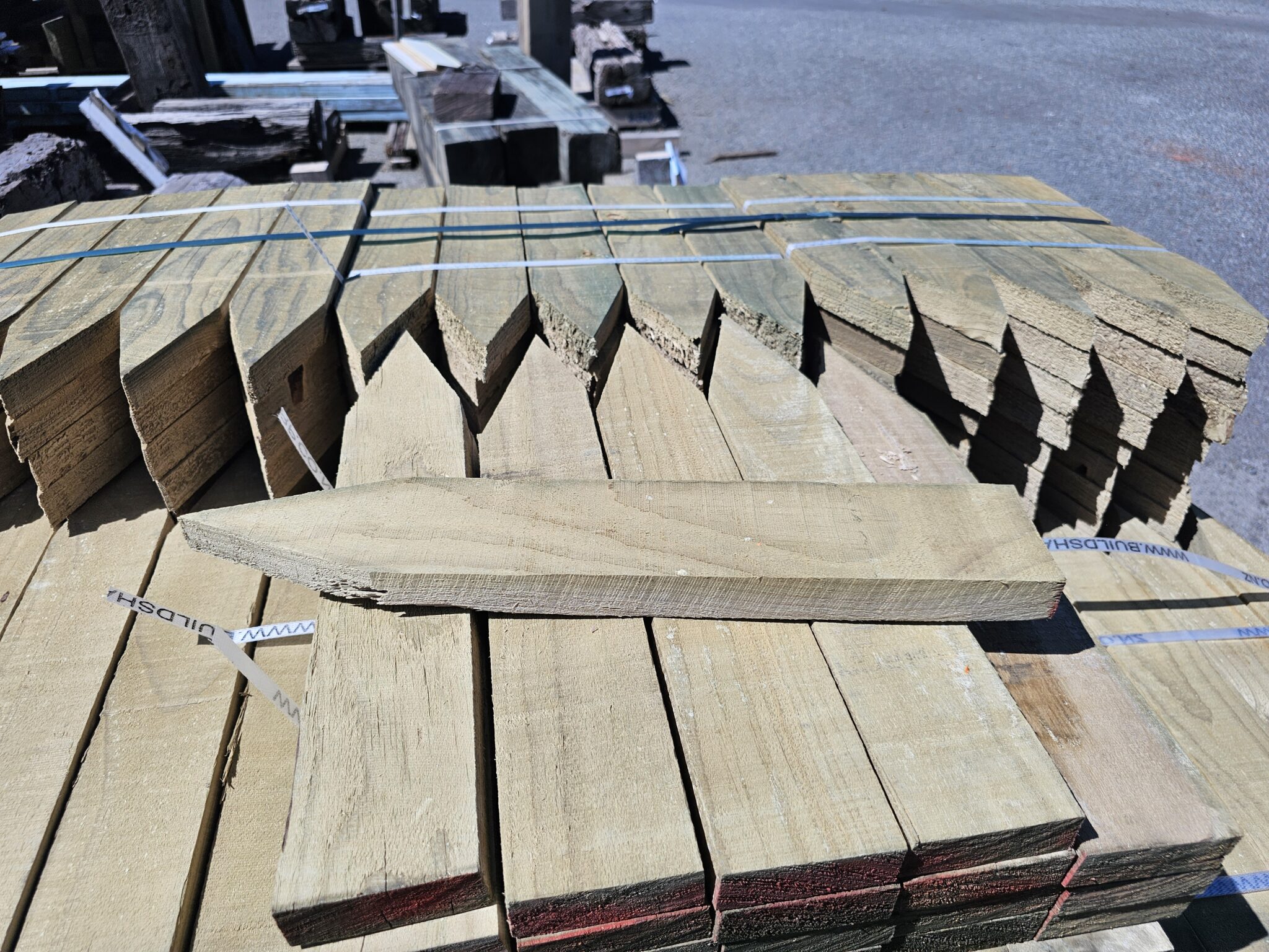 Pine Boxing Peg H4 75x25x450mm | Musgroves Ltd