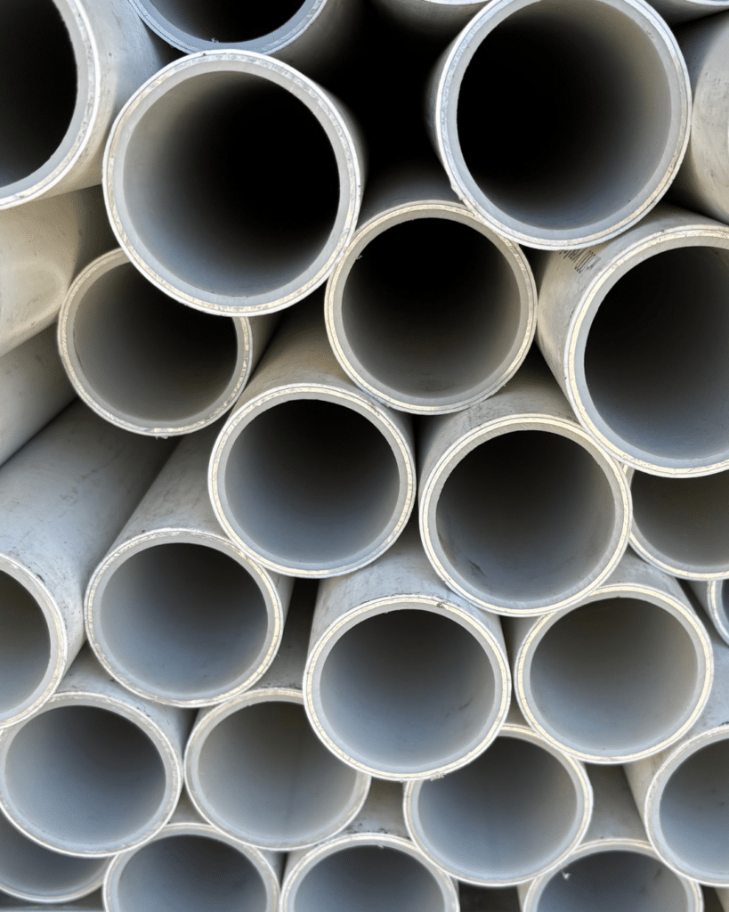 PVC / Plastic Pipe NEW 63mm (5 Metre Lengths) | Musgroves Ltd